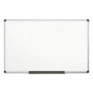 Quartet Standard DuraMax Porcelain Magnetic Whiteboard 8 x 4 Silver ...