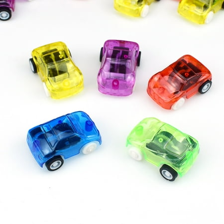 5Pcs/Set Mini Transparent Candy Color Pull Back Cars Kids Toys Awards ...
