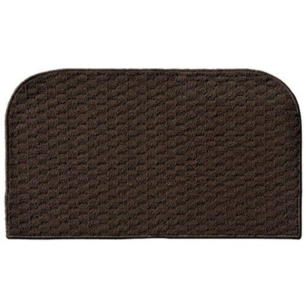 Garland Rug Town Square 18 in.x30 in. Kitchen Slice Rug Mocha - Walmart.com