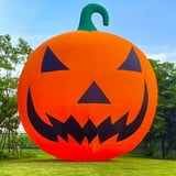 40FT Giant Premium Halloween Inflatable Pumpkin Decorations with Blower ...