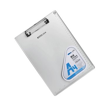 Officemate Slim Clipboard Storage Box with Low Profile Clip, Charcoal ...