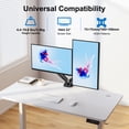HOMOUNT Dual Monitor Mount for 13-32 inch Screens Gas Spring Full ...