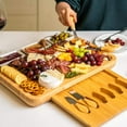 Cooked food board, cheese board, suitable for gatherings and outdoor ...