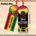100Pcs Black History Month Bookmarks Inspirational Bookmarks with ...