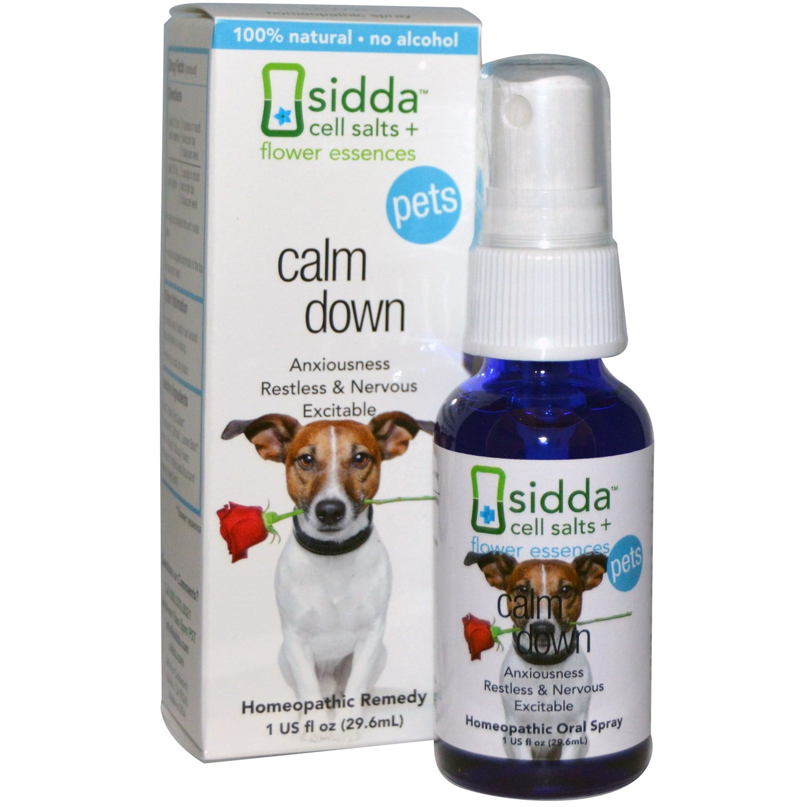 Sidda Flower Essences Calm Down - Pets - 1 fl oz - Walmart.com