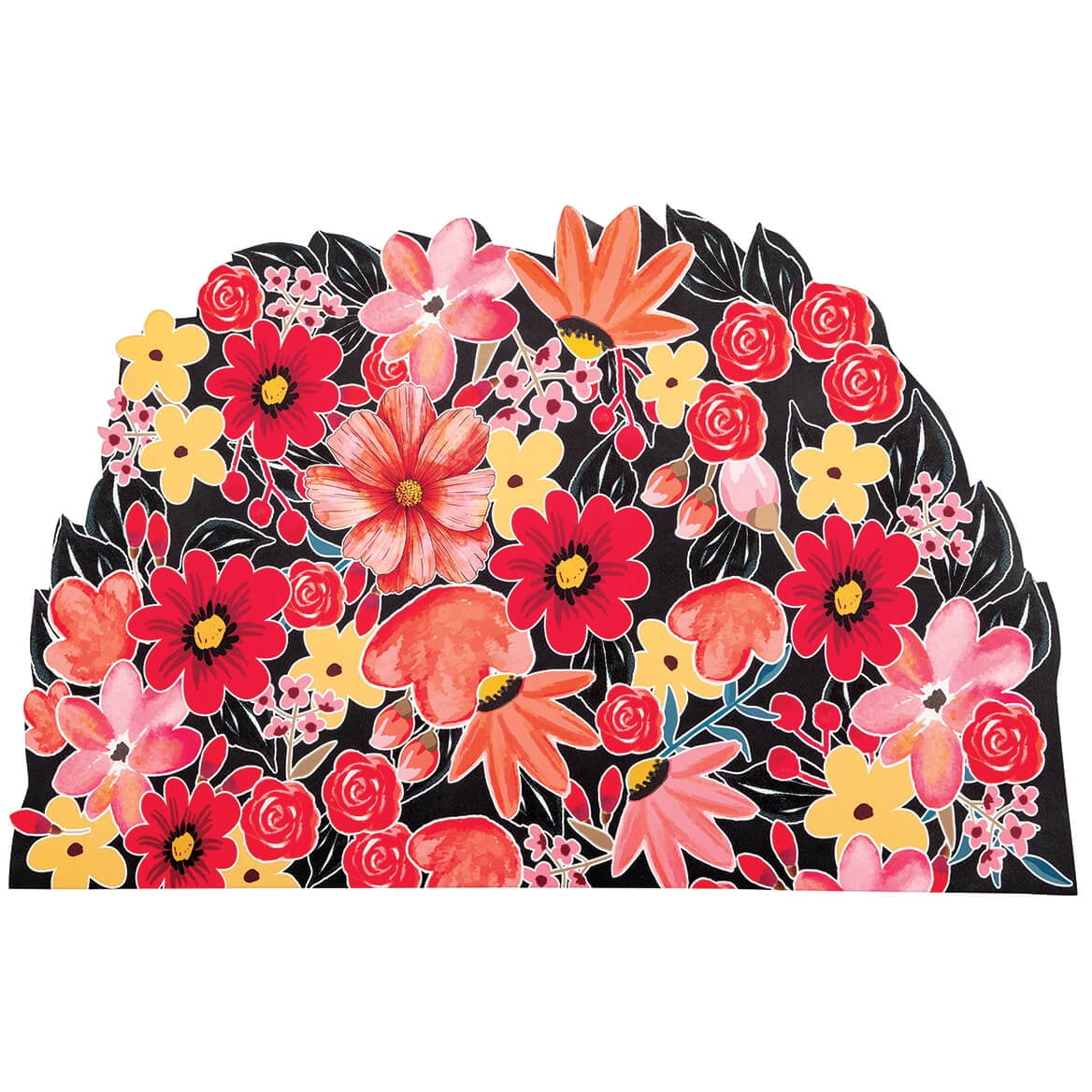 Flower Door Mat, Made of Durable TPR, Home Décor - Measures 19 3/4 ...