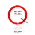 Betta Fish Exercise Ring With Suction Cup Colorful Aquarium Decoration ...