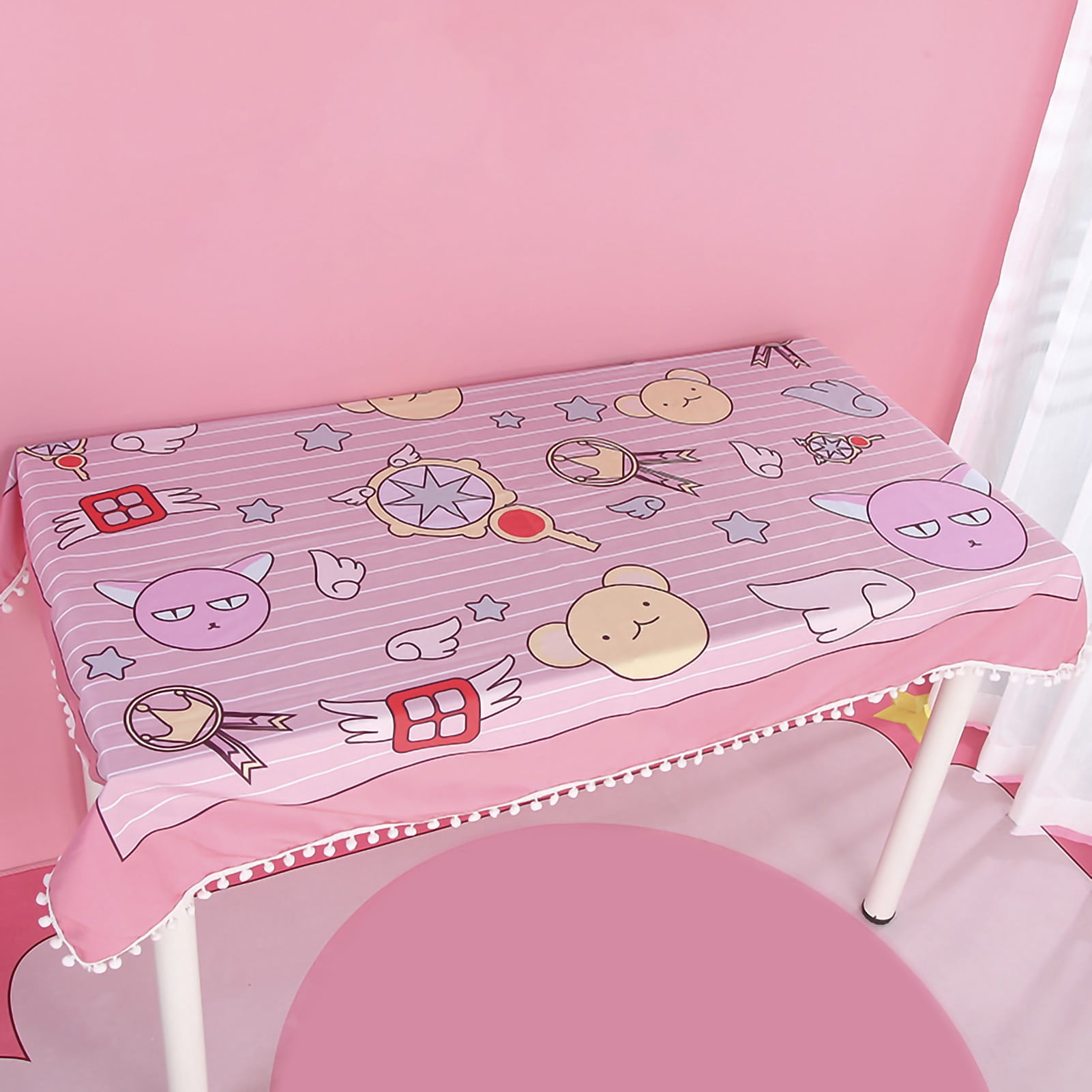 Mantel de dibujos animados, hermoso y lindo mantel decorativo de ...