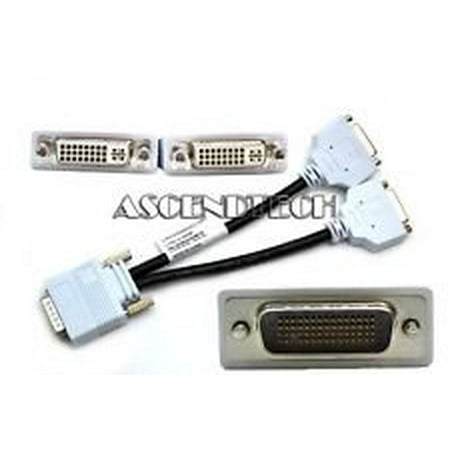DMS-59 TO DUAL DVI Y SPLITTER COMPUTER MONITOR CABLE ADAPTER 687730006 ...