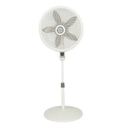 Lasko 1820 Elegance and Performance Pedestal Fan, 18", White - Walmart.com