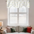 Cartoon Lemons Tie Up Valance Curtains Summer Fruit Leaf Pastoral Plant ...
