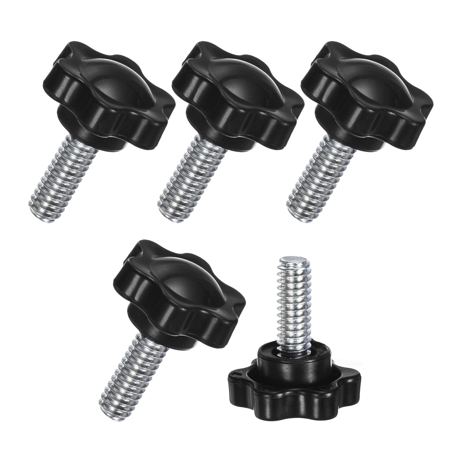 Uxcell 5-Pack de perillas de sujeción en estrella, tornillo de ajuste ...