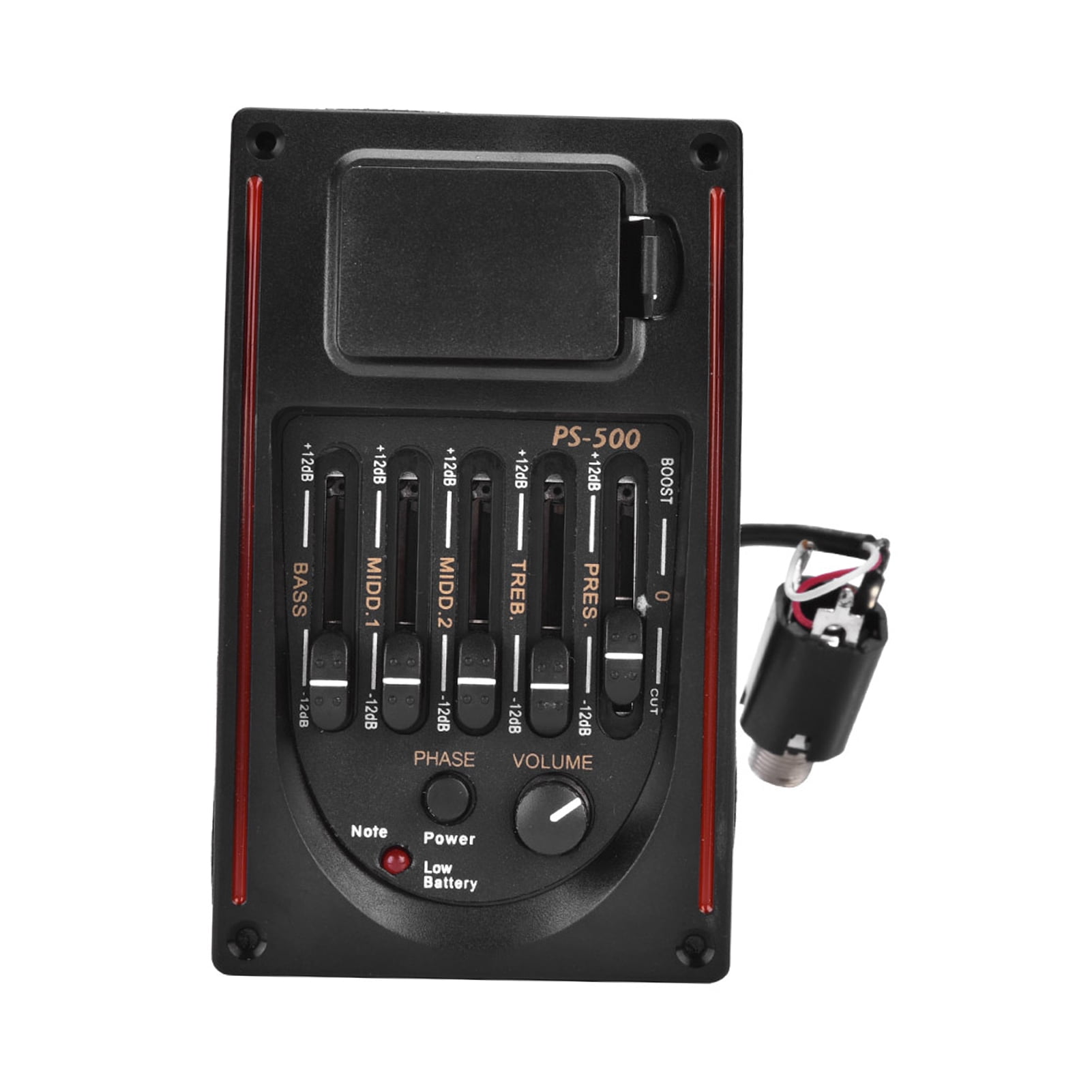 Guitar Pickup Kit, EQ PS 500 5Band Preamp Equalizer Digital Tuner ...
