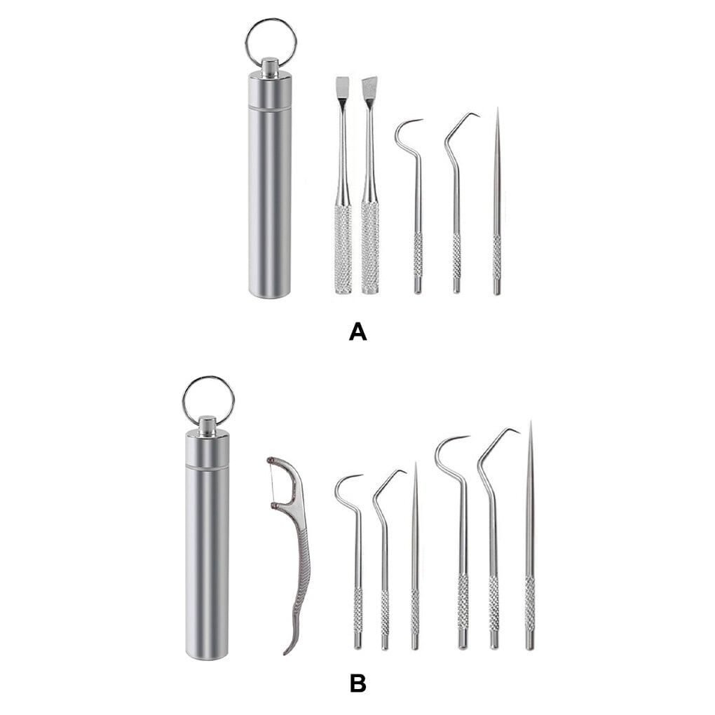 Click here for Pitrice Toothpick Travel Tooth Cleaning Pick Barbe... prices