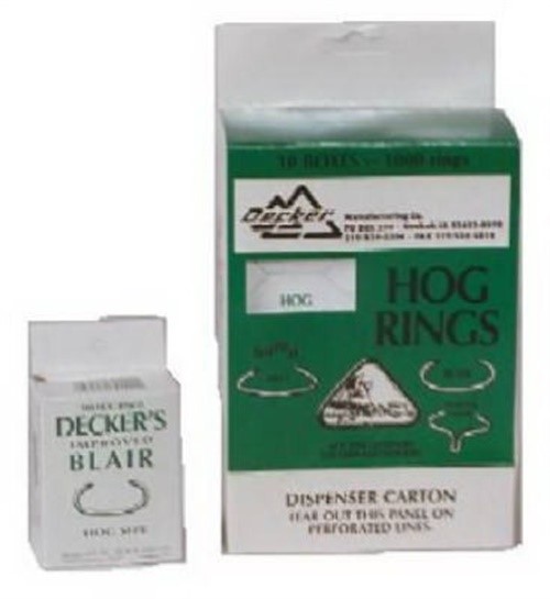 Buy Decker 12.5 Ga. Animal Ring For Hog 100 pk Online at Lowest Price ...