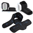 Cordless Heated Foot Ankle Massager with 3 Modes 4 Intensity 4 Heat ...
