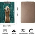 Animal Print Clipboards, Wood Clipboard, Decorative Wooden Clip Board ...