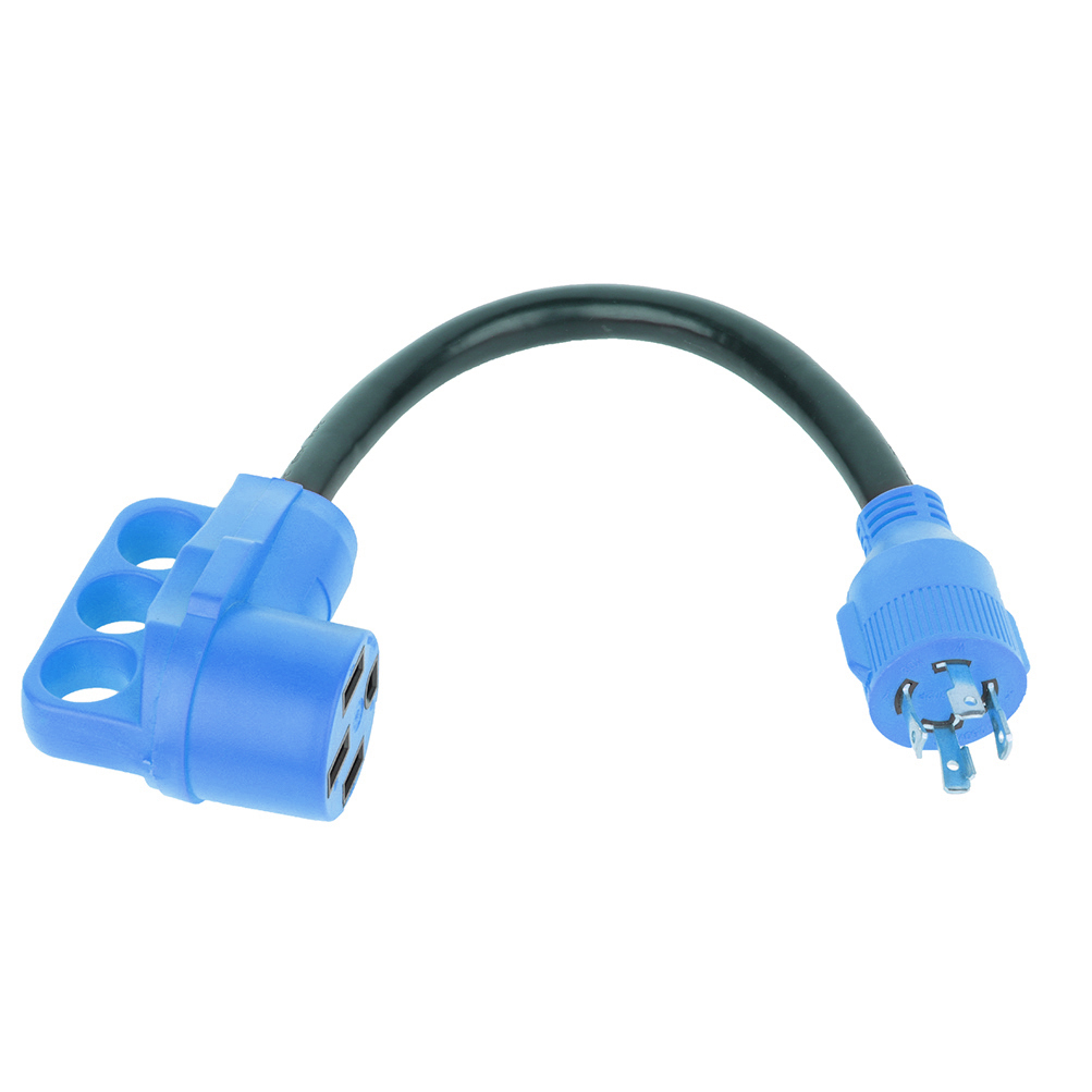 ECCPP 30AMP Male 4-Prong Plug to 50 AMP Female Heavy Duty RV Power Cord ...