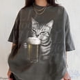 Cat Beer Y2k Vintage 90s Shirt, Funny Cats Meme Comfort Colors® T-Shirt ...