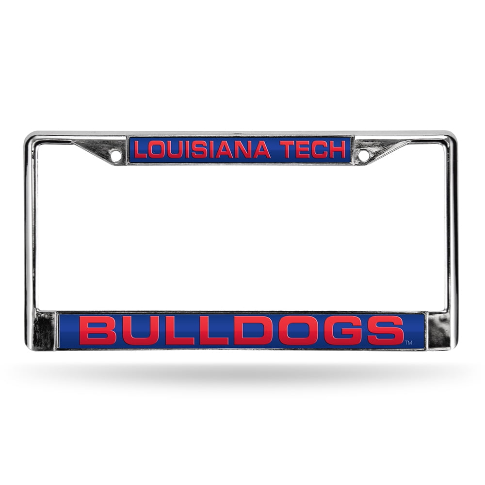 Louisiana Tech Bulldogs NCAA Chrome Laser Cut License Plate Frame ...