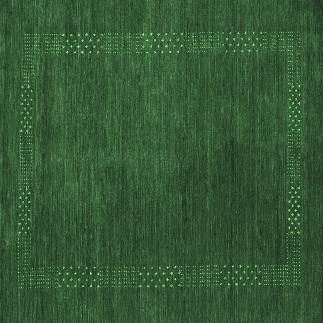 Ahgly Company Indoor Square Abstract Emerald Green Contemporary Area ...
