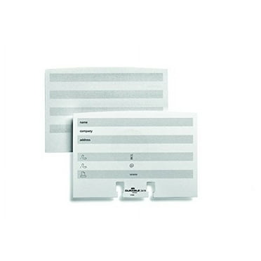 Durable TELINDEX Desk Address Card File, Holds 500 4 1/8 x 2 7/8 Cards ...