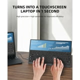 VICKUN 15.6" 1080P LED Portable Monitor, Black, PDM-15T - Walmart.com