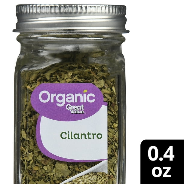 Great Value Organic Cilantro, 0.4 oz - Walmart.com - Walmart.com