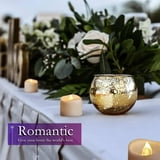 Homemory LED Tea Lights, 12-Pack, Warm White, Decor Candles for ...