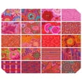 Free Spirit - Classic Plus - Ruby Fat Quarter Bundle by Kaffe Fassett ...