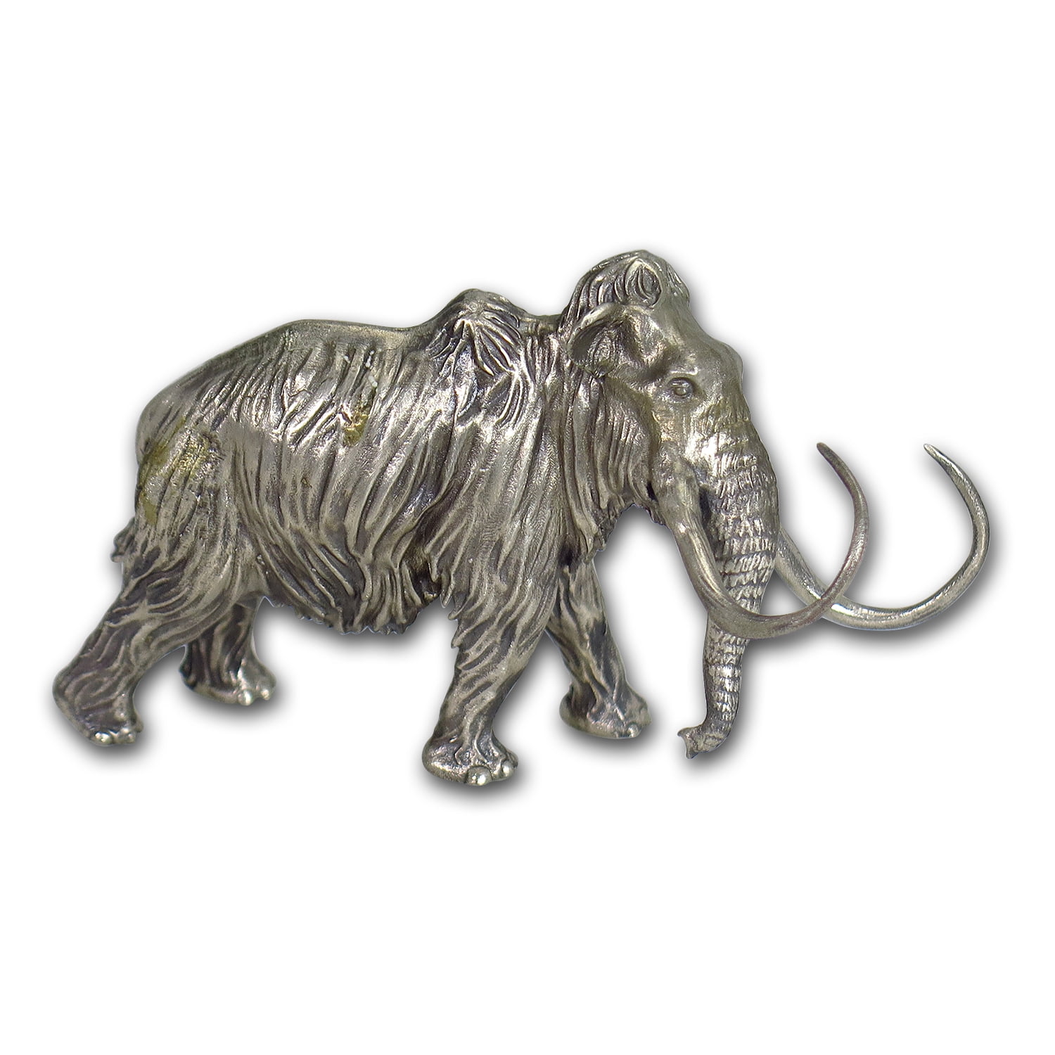 8 oz Silver Antique Statue - Woolly Mammoth - Walmart.com