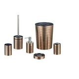 Bath Accessory Set Soho Bronze - Walmart.com