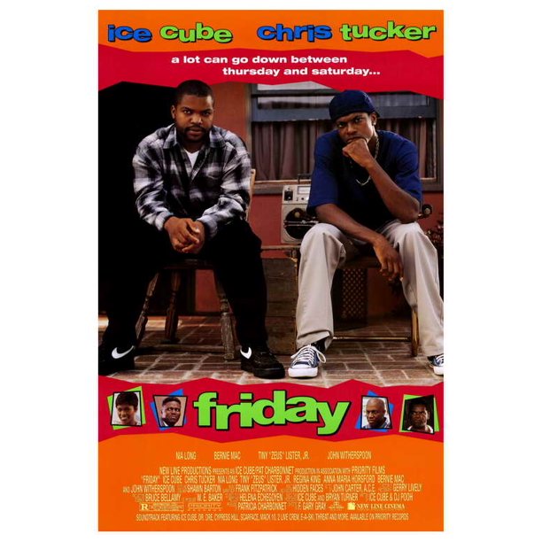 Friday Movie POSTER 27 x 40 (1995) - Walmart.com - Walmart.com
