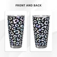 20oz Holographic Leopard Print Car Tumbler Insulated Travel Cup Large ...