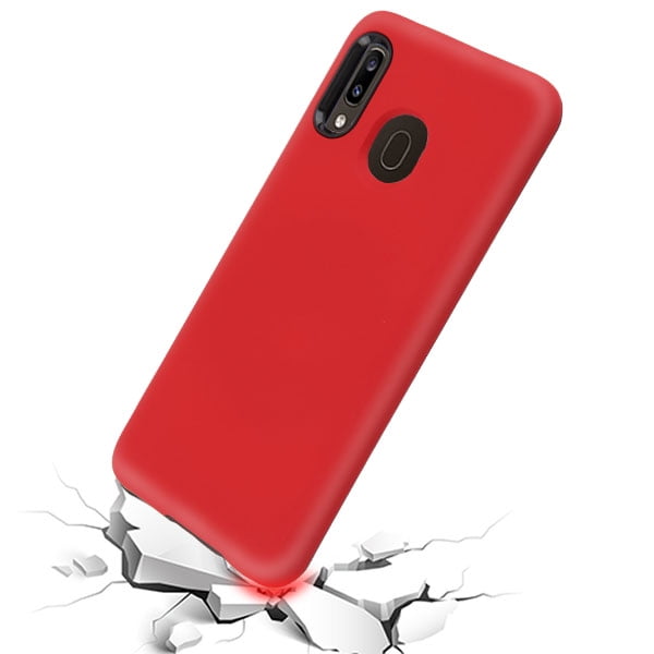 Samsung Galaxy A20 Phone Case Slim Hybrid Armor Shockproof Impact ...