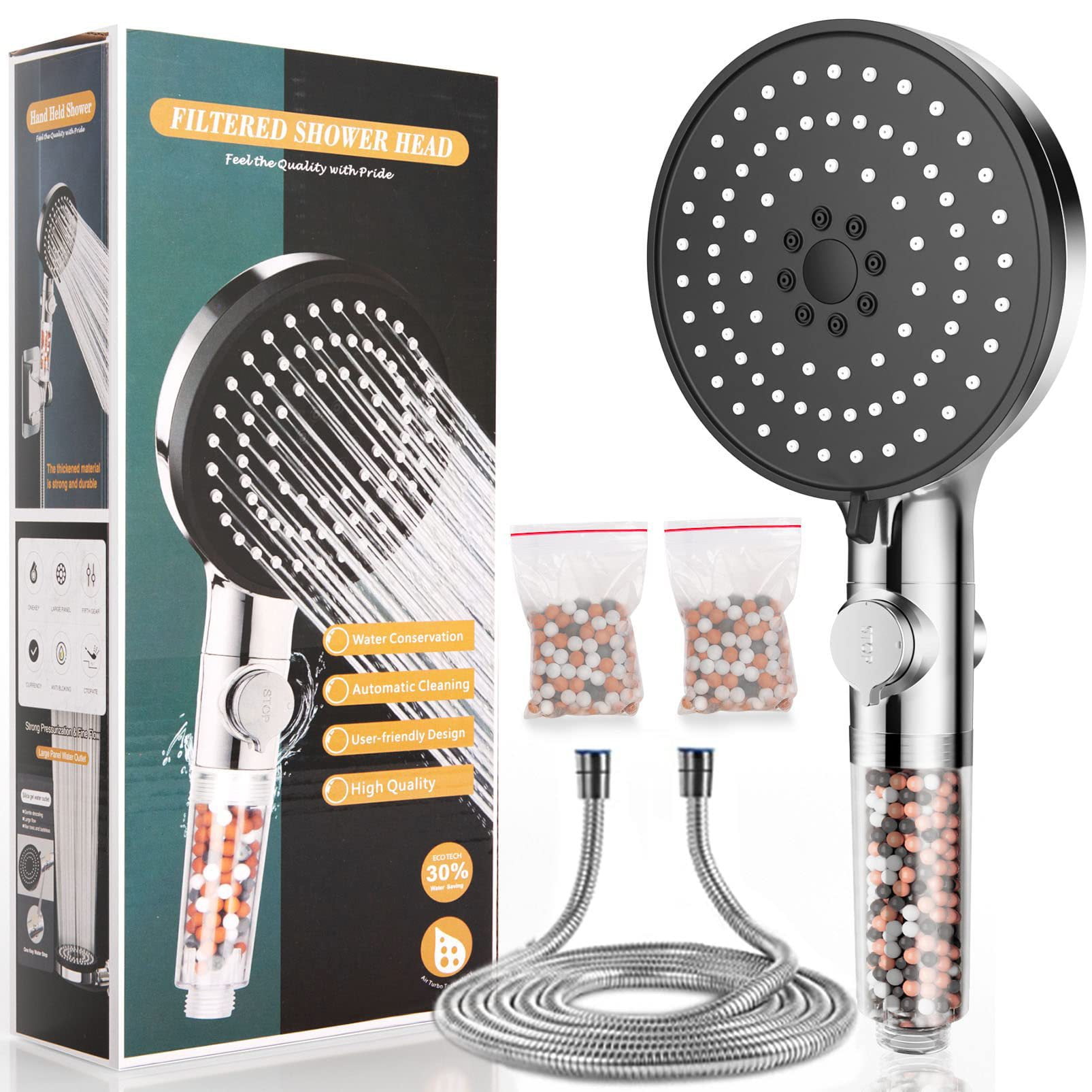 Click here for Unbranded Shower Head high Pressure Mineral Shower... prices