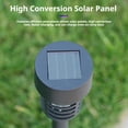 4 Pack Solar Bug Zapper Repellent Lamp Stake Light Outdoor Effective ...