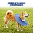 Dog Cone Collar Alternative After Surgery Anti-Lick Anti-Bite Cooling ...