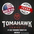 Tomahawk Targets - Large 4-Ring Hanging Axe Throwing Target Board and ...