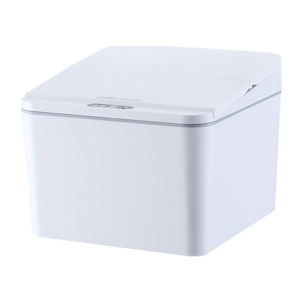 Smart Induction Storage Bin,Smart Sensor Trash Waste Desktop Waste Bin ...