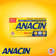 Anacin Fast Pain Relief Pain Reducer Aspirin Tablets, 300 Tablets ...