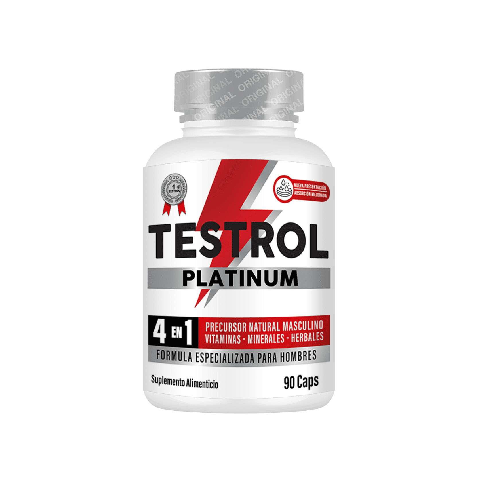 Testrol Platinum 90 cápsulas | Walmart en línea