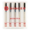 Singer Microtex Machine Needles 5/Pkg-Size 90 - Walmart.com