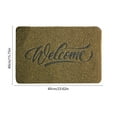 dajkiuy Welcome Mats, Non-Slip Washable Inside Entrance Front Floor Mat ...