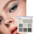 Shimmer Two Color Stamp Eyeshadow Palette Makeup Powder Flexibility