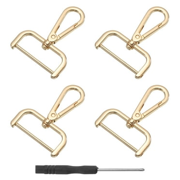 Uxcell 6 Pack Alloy Turn Lock Clasp Purse Closures Twist Lock Bag ...