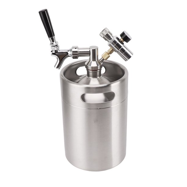 Pressurized Mini Beer Keg, Mini Beer Barrel Stainless Steel For Bar ...
