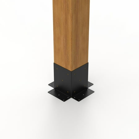 Half Post Brackets - 6x6 - 14G | Walmart Canada