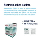 APAP Pain Relief Extra Strength 500 Mg Tablet - 100 Tablets - Walmart.com