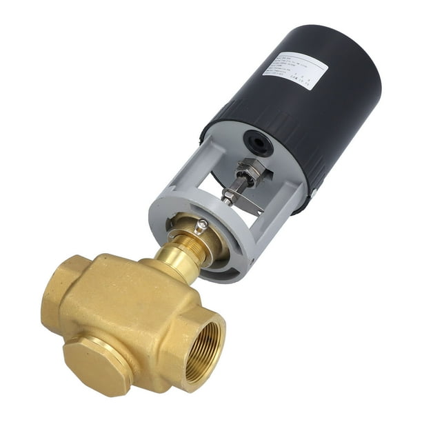 Brass Motorized Valve,Electric Motorized Valve Regulating Control Valve ...